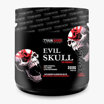 Evil Skull Pre Workout 300g - Pré Treino Train Hard Nutrition - Pré ...