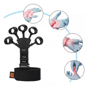Exercitador Extensor Elástico para Dedos da Mão - Fisioterapia e Força ...