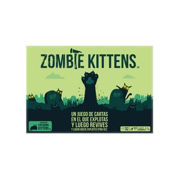 Exploding Kittens + Zombie Kittens - Jogo de Cartas para Todas as ...
