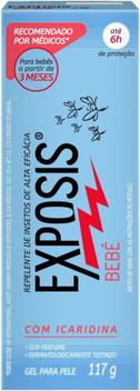 Exposis Bebe, Repelente de Mosquitos com Icaridina, Gel, Até 6h de ...