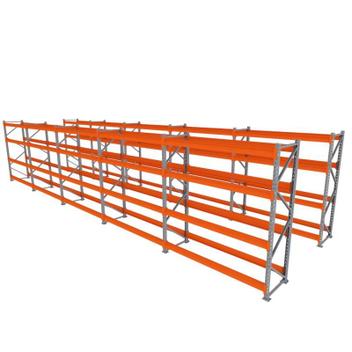 Expositor 10 mini porta pallet 250 kg 180x200x60 (CxLxP) cinza com ...