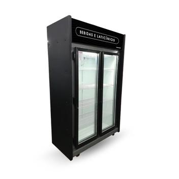 Expositor Geladeira 2 Portas para Auto Serviço ASMRF 120 Termisa 220V ...
