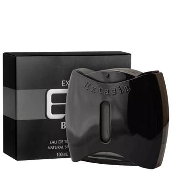 Extasia Black New Brand Eau de Toilette - Perfume Masculino 100ml ...