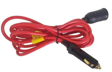 Extensão Plug Acendedor Cigarros Isqueiro 12V 24V 3,6 Metros - Rv ...