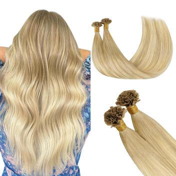 Extensões de cabelo GOO GOO U Tip 18 polegadas 50 g 50g Pearl Ash ...