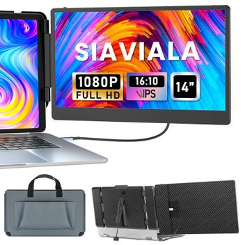Extensor de tela de laptop compatível com 1080P FHD IPS de 14 polegadas ...