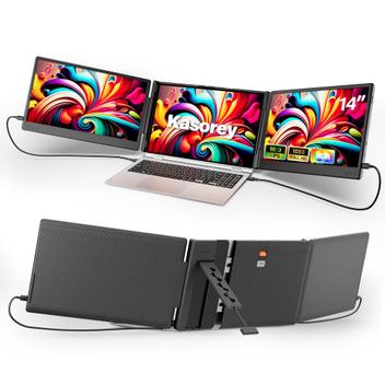 Extensor de tela para laptop e monitor portátil 14" 1080P FHD IPS ...