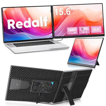 Extensor de tela para laptop Redalf 15.6 FHD 1080P IPS 180 giratório ...