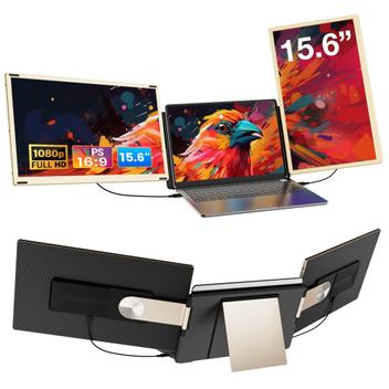 Extensor de tela para laptop sharanix 15.6 FHD 1080P IPS de 3 telas ...