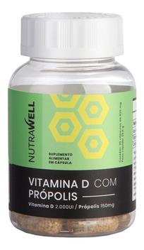 Extrato De Própolis Nutrawell, Vitamina D E Tcm, 30 Caps Gel - Extrato ...
