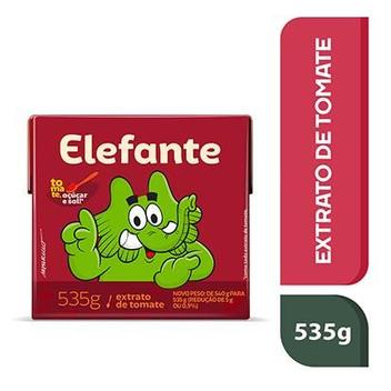 Extrato Tomate Elefante Tradicional 535 Gr - CARGILL - Extrato de ...