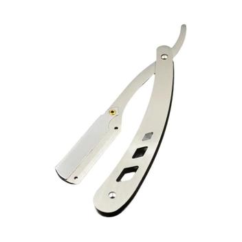 Faca de Barbear Dobrável Antiga - Navalha de Cabelo Unissex ...