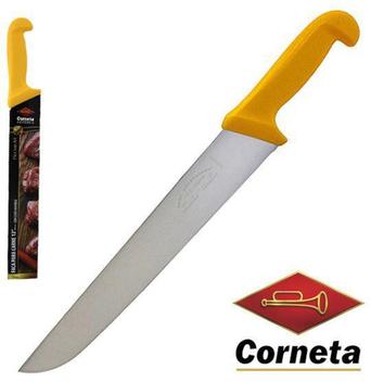 Faca de Carne de Inox 12'' Cabo Plastico Amarelo Premium - Corneta ...