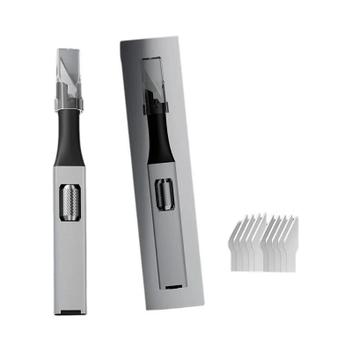 Faca de Escultura DIY com Cabo de Alumínio - 5 Lâminas para Arte em ...