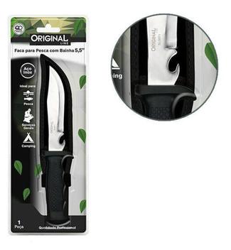 Faca de Pesca de Inox com Bainha 5,5" - WESTERN - Faca - Magazine Luiza