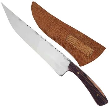 Faca Forjada Bruta Monobloco Full Tang 12' Artesanal 10mm Aço Inox 420c ...