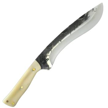 Faca Kukri 9" Cabo Osso Legitimo - Kairós Facas Artesanais - Faca ...