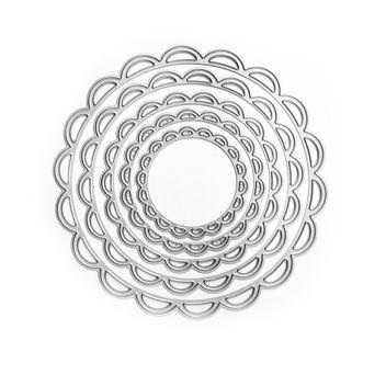 Faca para Corte e Relevo Elegance Grande - Círculo Doily - Toke e Crie ...