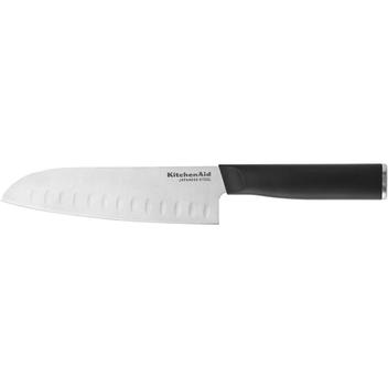 Faca Santoku KitchenAid Classic de 18 cm com tampa de lâmina - Faca ...