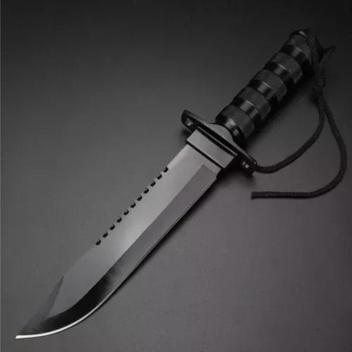 Faca Tática Sobrevivência Rambo Militar Extremamente Afiada - Luatek ...