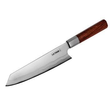 Faca Texas com Acabamento em Damasco 9CR18 - Laguiole La Tour - La ...