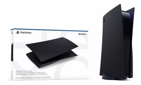 Faceplate Tampas Capa Playstation 5 Preta Sony PS5 - PS5 / Playstation ...