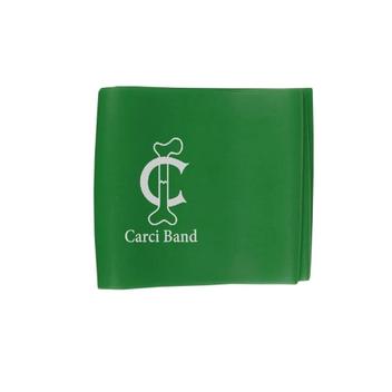 Faixa Elástica Carci Band Verde Resistência Média 1,5M - Exercícios E ...