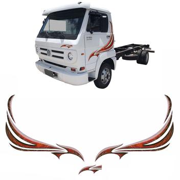 Faixa porta caminhão volkswagen 2006 - DECALLINE - Acessórios para ...