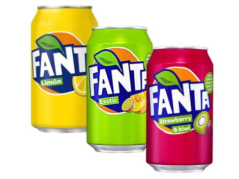 Fanta Sabores Refrigerante Importado 330ml - 3unid - Refrigerante ...