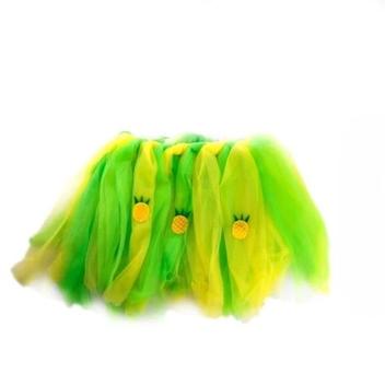 Fantasia de Carnaval Saia Tule Abacaxi 30cm Trendy - Filó Modas ...
