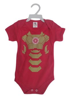 Fantasia Homem de Ferro Body Bebe - Moda Kids - Fantasias para Bebês ...