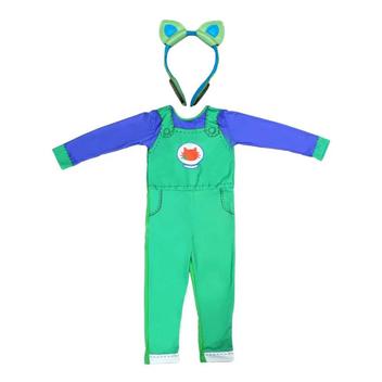 Fantasia Infantil Gato Galactico Longa Com Tiara Com Orelhinhas ...