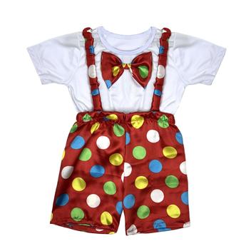 Fantasia Infantil Palhacinho Festa Circo Menino Palhaço - Mazzi Baby ...