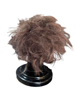 Fantasia Peruca castanha de Mendigo festa evento Black power - Genérica ...