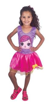Fantasia Vestido Infantil Lol Super Surprise - 2 A 8 Anos - Brink Model ...