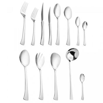 Faqueiro 101 pecas de aco inox com caixa litografada berna - Wolff ...