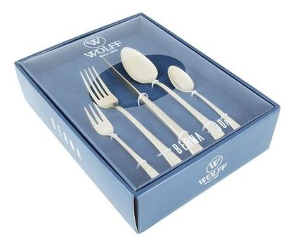 Faqueiro 30 Peças Wolf Berna Elegância Qualidade Oferta! - Lyor ...