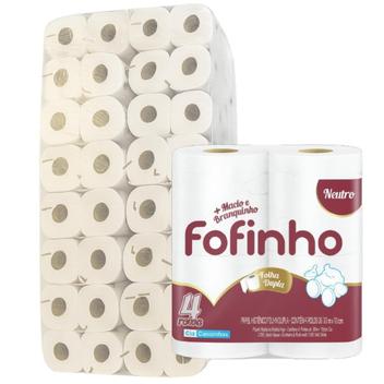 Fardo Papel Higiênico Fofinho Folha Dupla Total 96 Rolos - Papel ...