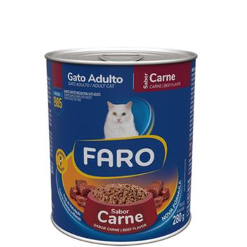 Faro Pate Alimento Umido Gato Adulto 290g - Ração Seca para Gato ...