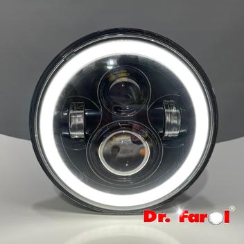 Farol Angel Eyes universal tuning de led - Várias - Farol para ...