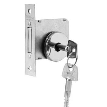 Fechadura Auxiliar para Porta de Entrada Cromado 40mm Tetra 140 R68 ...