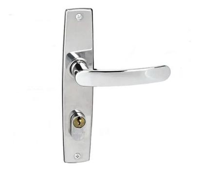 Fechadura Inox Aliança Premium 2600/41 Externa 40mm - Fechadura Interna ...