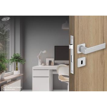 Fechadura Tess Interna 55mm Cromo Acetinado CA M0964Z R0081 IZ1851 Imab ...