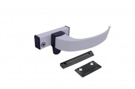 Fecho Alavanca Janela Basculante ou Maxim Ar de Alumínio Branco - ROTO ...