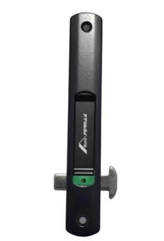 Fecho concha manual janela ou porta de alumínio preto FEC16 - ROTO E FERMAX - Fecho Concha ...