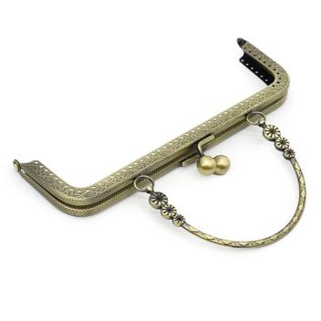 Fecho de Metal Vintage com Alça Círculo 20cm - Fecho Metal - Magazine Luiza