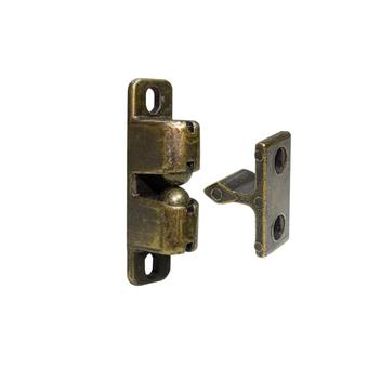 Fecho Grande Esfera Ouro Velho - Metalartes - Fecho Metal - Magazine Luiza