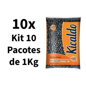 Feijao kicaldo preto t.1 fardo 10x 1kg - Feijão - Magazine Luiza