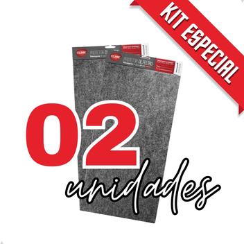 Feltro Adesivo Pés Sofá Mesa Cadeira Placa 6 Variações Anti-Ruído Anti ...