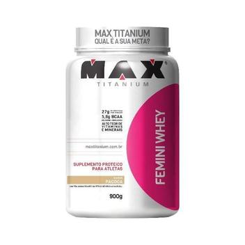 Femini Whey 900g Max Titanium - Whey Protein - Magazine Luiza